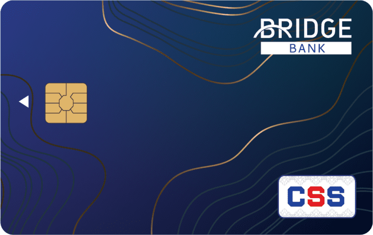 BRIDGE CSS Classic Debit Card - Bridge Bank